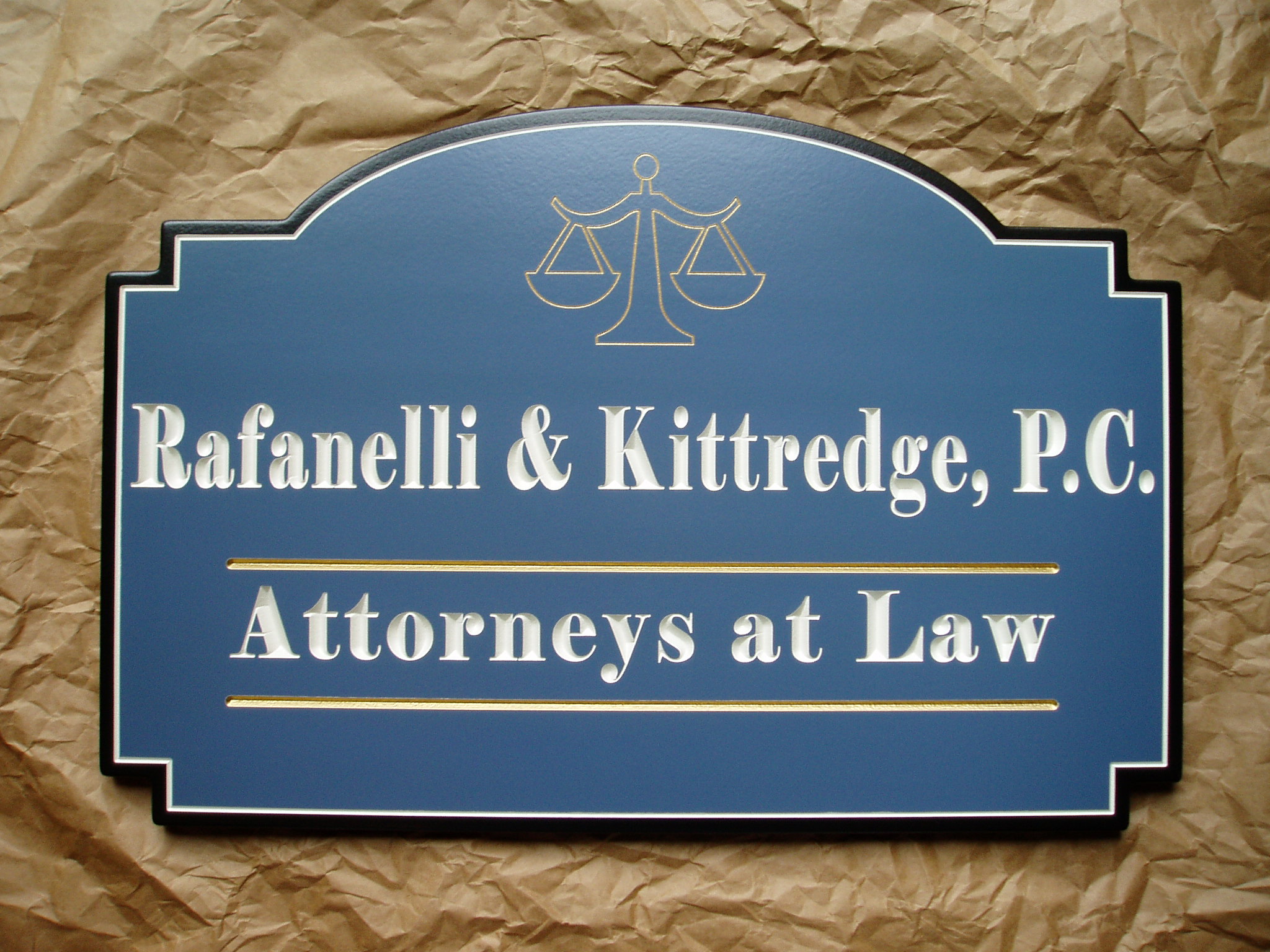 Attorney At Law - Creative Carved Signs
