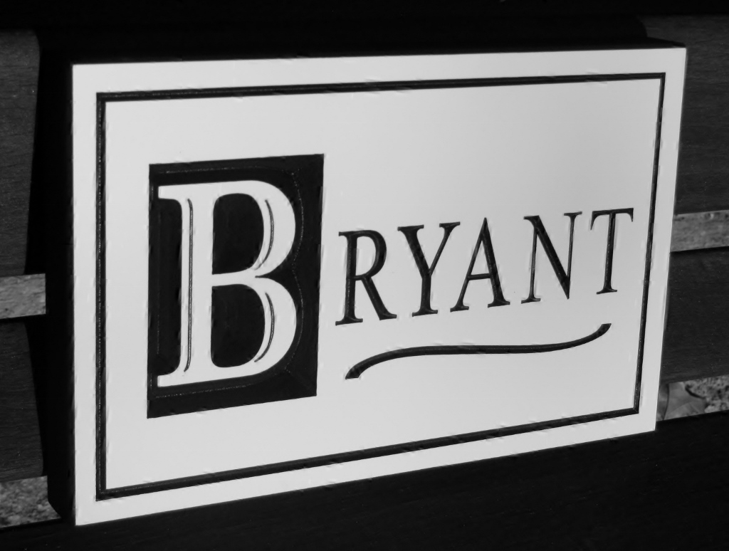Bryant - Creative Carved Signs
