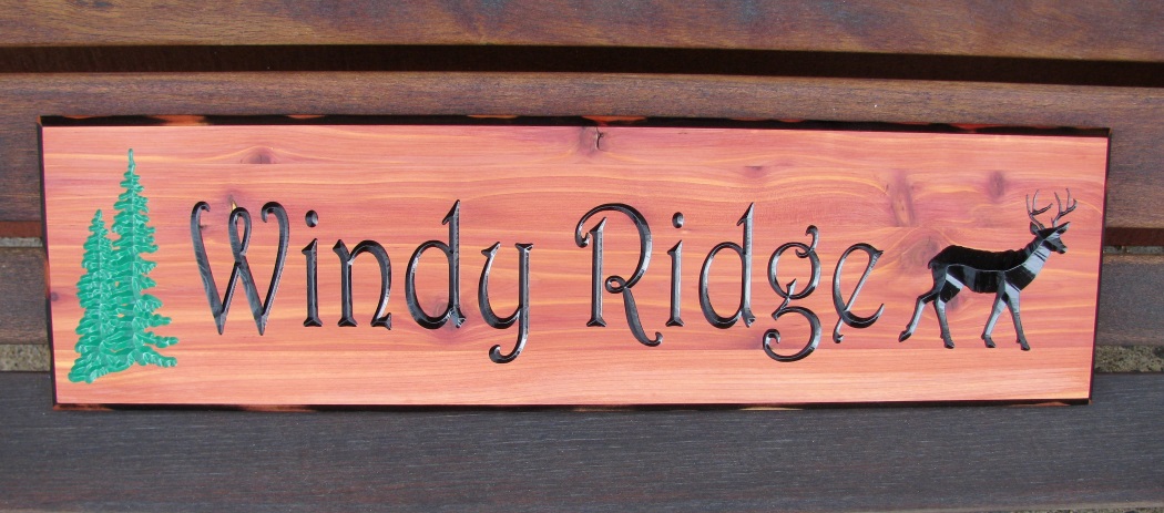 Windy Ridge - Creative Carved Signs