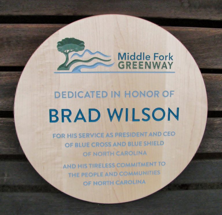 Dedication Sign - Creative Carved Signs